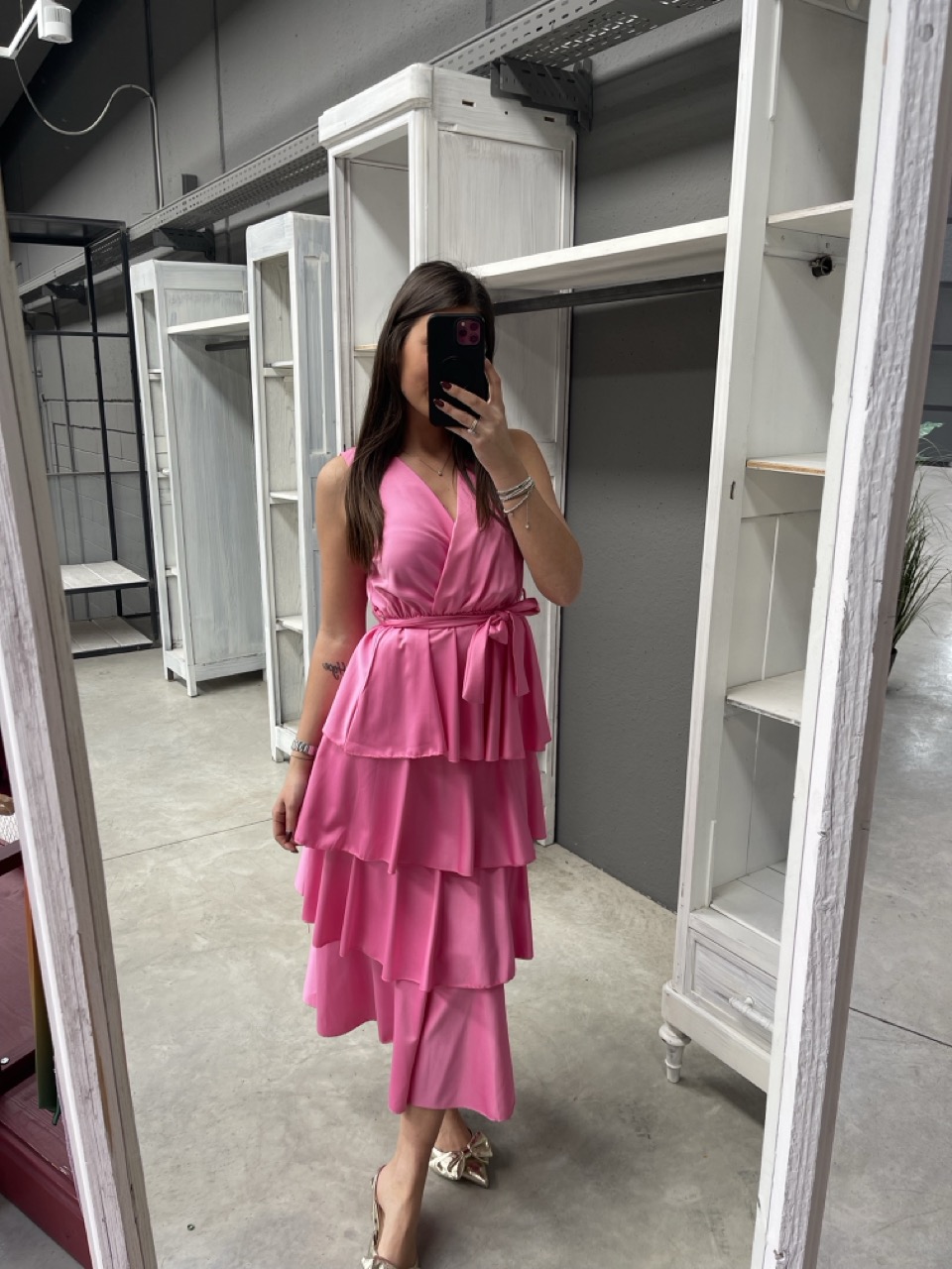 Abito a balze NIMA 20790 - Naheva Sii il meglio di te